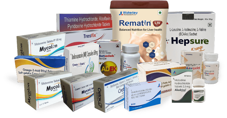 Waterley Pharma Products | GI & Liver Care Medicines